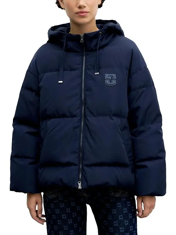 Gerard Darel Alie Puffer Coat - Navy