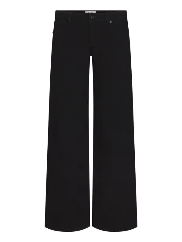 FRAME Le Slim Palazzo Jeans - Black