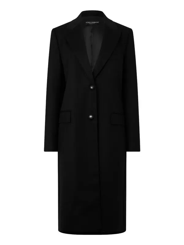 Dolce & Gabbana Mid-length Wool Coat - No