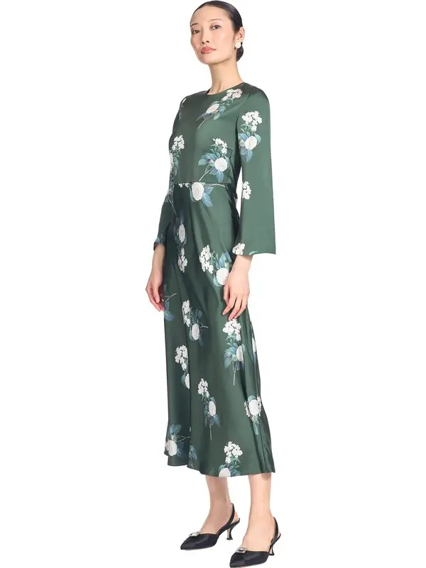 Sachin & Babi Tyra Floral Empire Waist Dress - Forest Flower