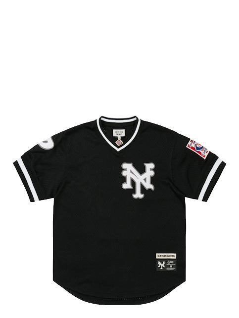PALACE New York Cubans Mesh V-neck Jersey - Black