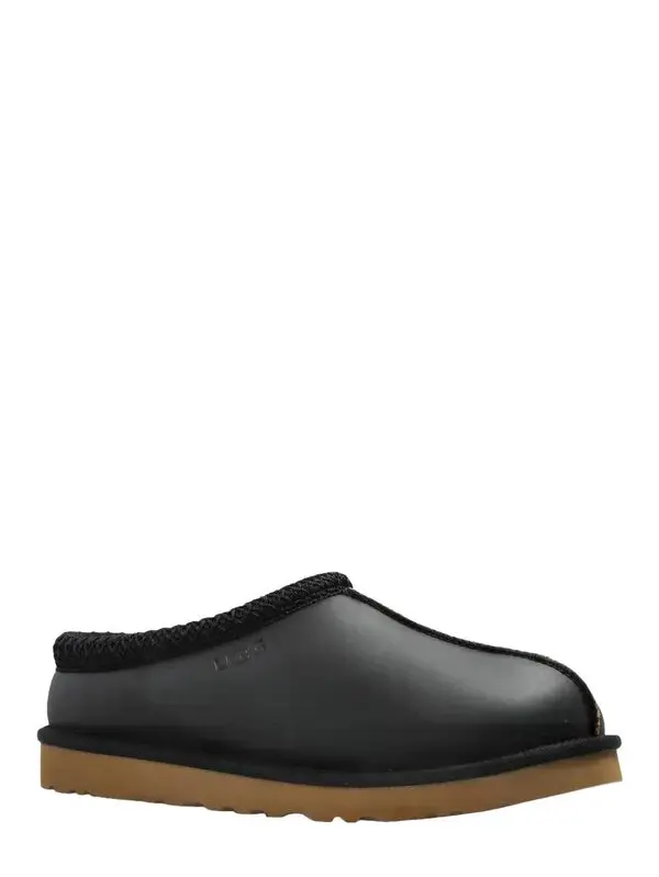 UGG Tasman Leather Slippers - Black