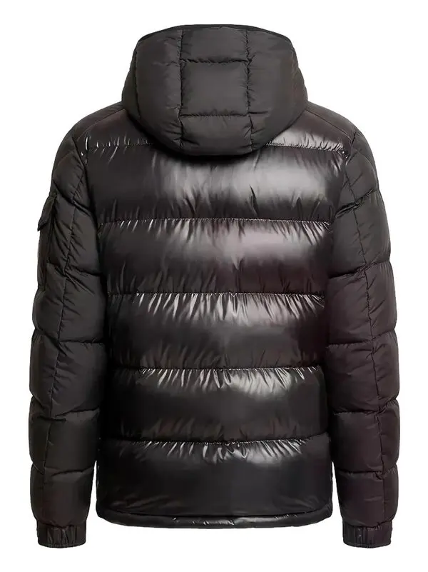 Moncler Maya Hooded Padded Jacket - Black