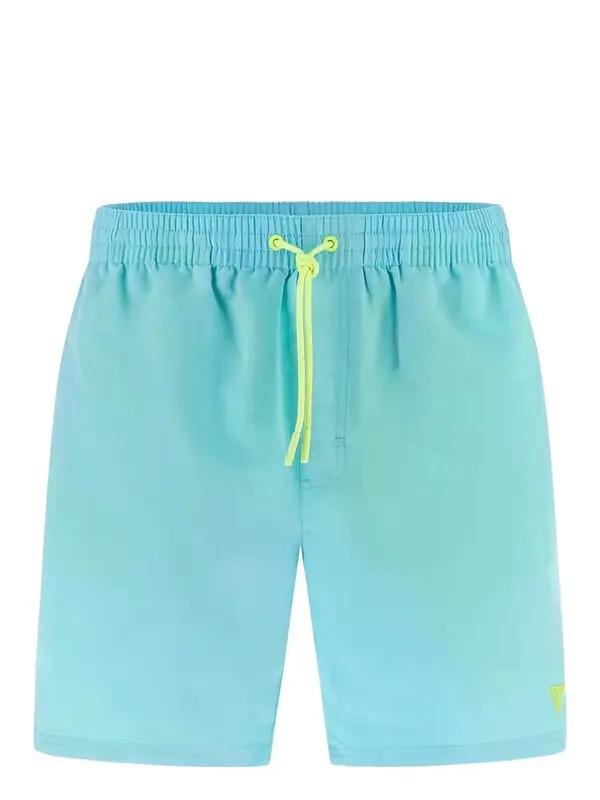 Guess Drawstring Swim Shorts - Blue