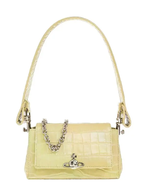 VIVIENNE WESTWOOD Small Hazel Shoulder Bag - Yellow