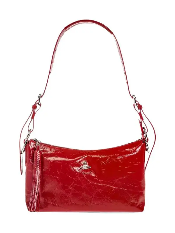 VIVIENNE WESTWOOD Emma Orb Shoulder Bag - Red