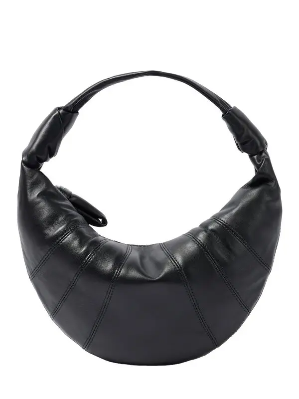 LEMAIRE Fortune Croissant Mini Top-handle Bag - Black