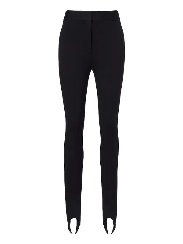 Veronica Beard Landren Stirrup Pants - Black