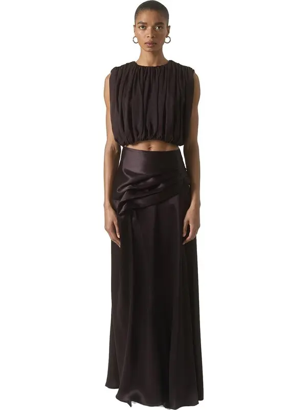 HEIRLOME Yvonne Skirt - Ganache
