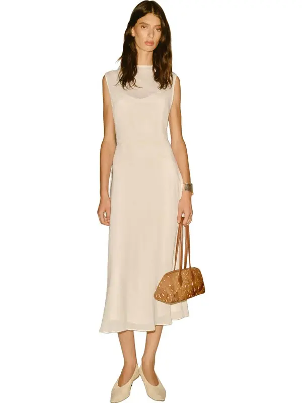 REFORMATION Marlette Midi Dress - Ivory