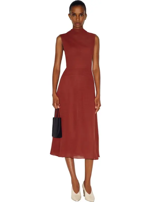 REFORMATION Marlette Midi Dress - Red