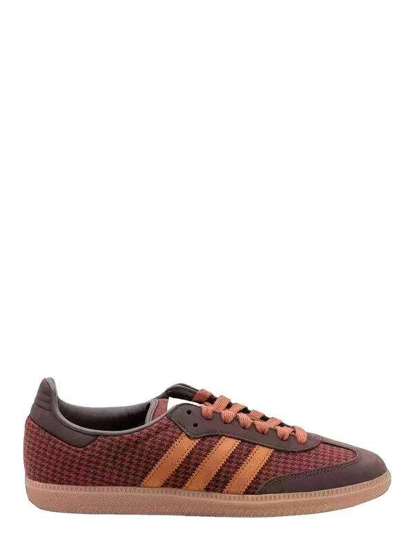 Adidas Samba Og Houndstooth Sneakers - Brown