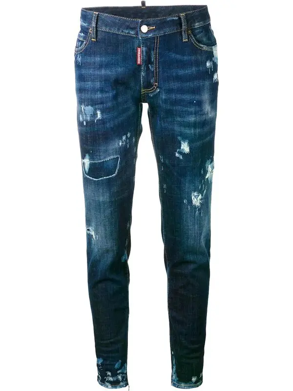 Dsquared2 Super Skinny Jeans - Blue