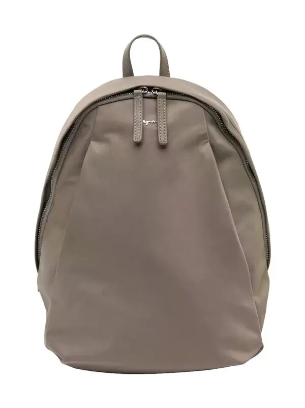 AGNES B. Origami Backpack - Brown