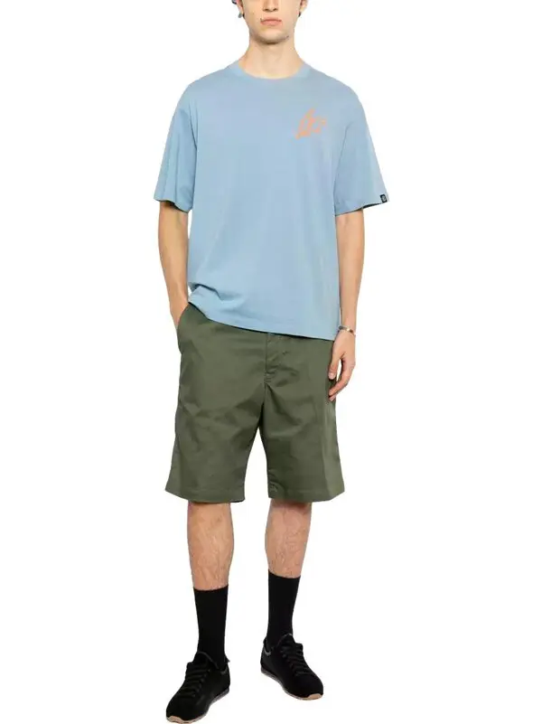 AGNES B. Embroidered Iconics T-shirt - Blue