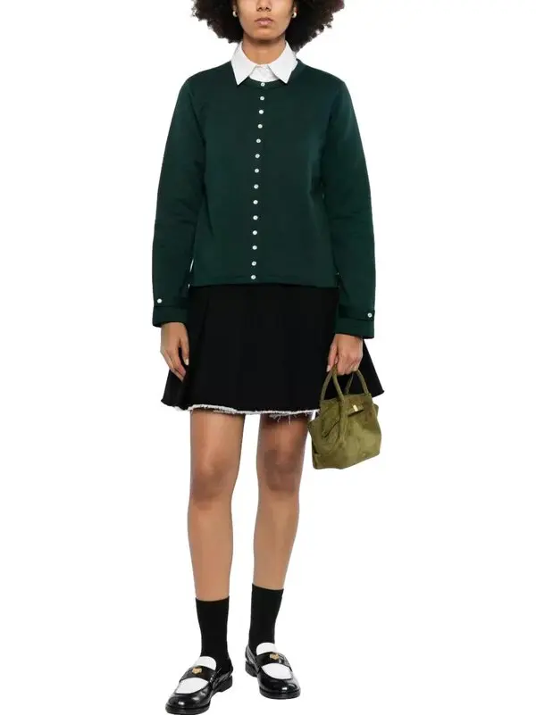 AGNES B. Rosan Cardigan - Green