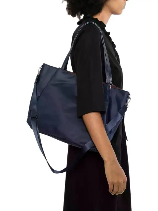 AGNES B. Origami Tote Bag - Blue