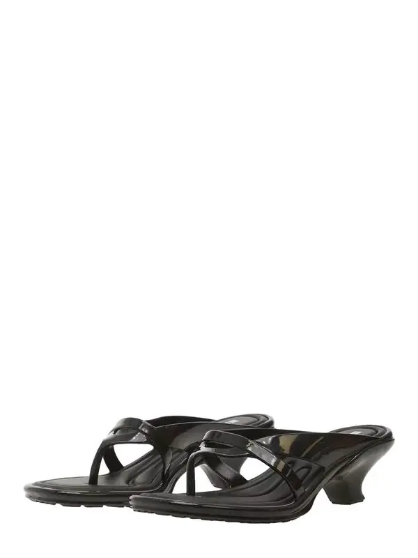 Melissa Layla Crossover-strap Thong Sandals - Black
