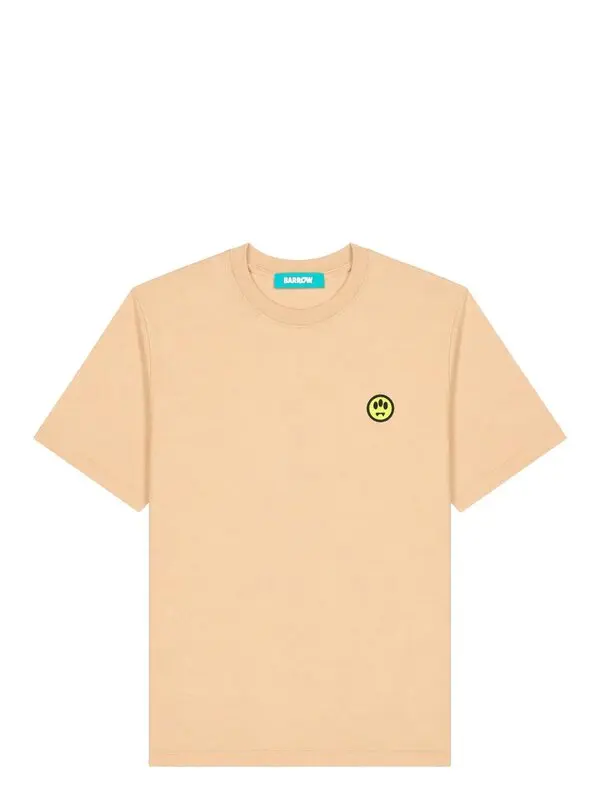BARROW Relaxed Fit T-shirt Iconic Design - Orange