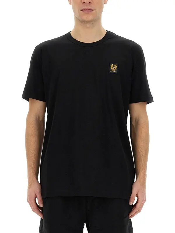 Belstaff Logo Patch T-shirt - Black