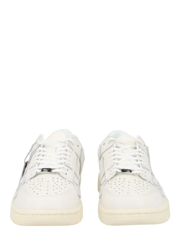 Amiri Low-top Sneakers With Vintage Finish - White