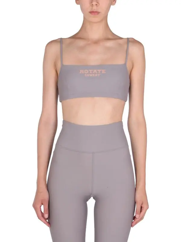 ROTATE BY BIRGER CHRISTENSEN Adjustable Shoulder Top - Grey