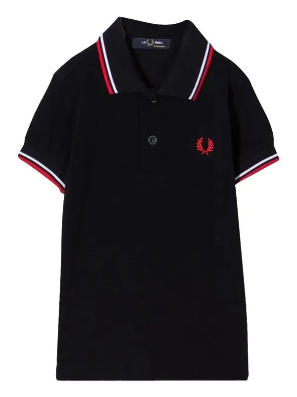 Fred Perry Baby Boys' Cotton Polo Shirt - Blue