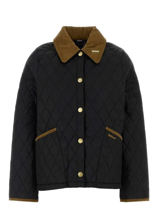 Barbour Liddesdale Quilted Nylon Jacket - Black