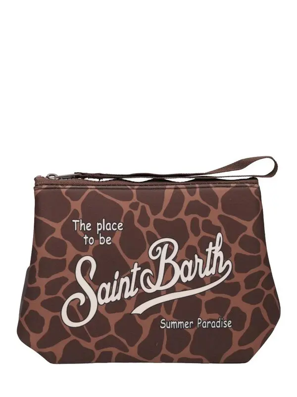 MC2 SAINT BARTH Mini Clutch Pouch - Brown