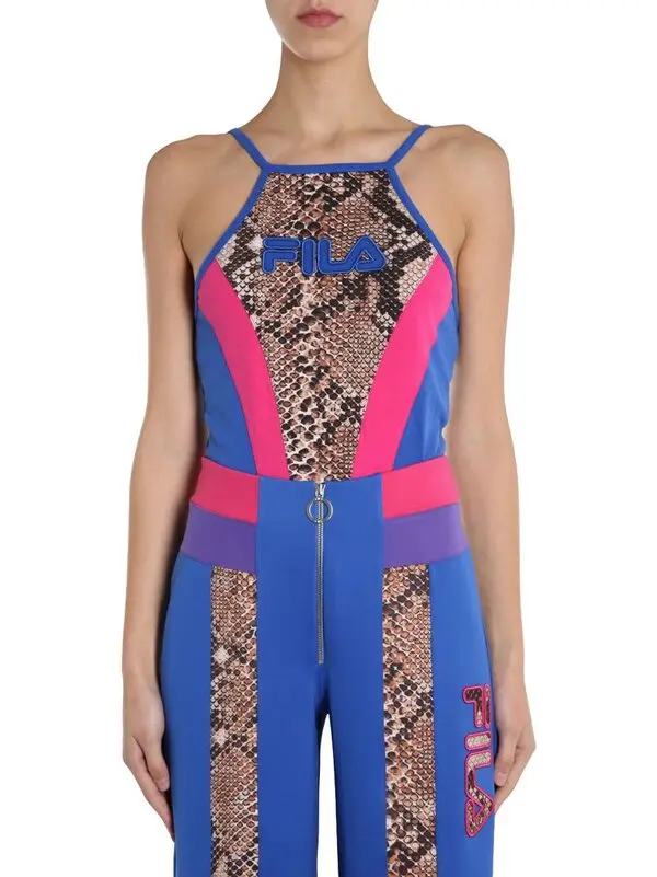 FILA Adjustable Neckline Top - Blue