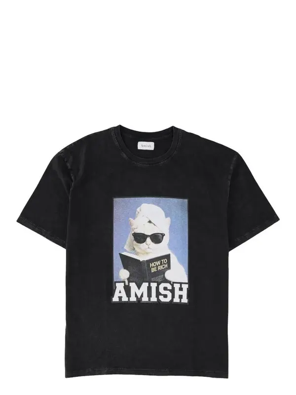 AMISH SUPPLIES Logo T-shirt - Black