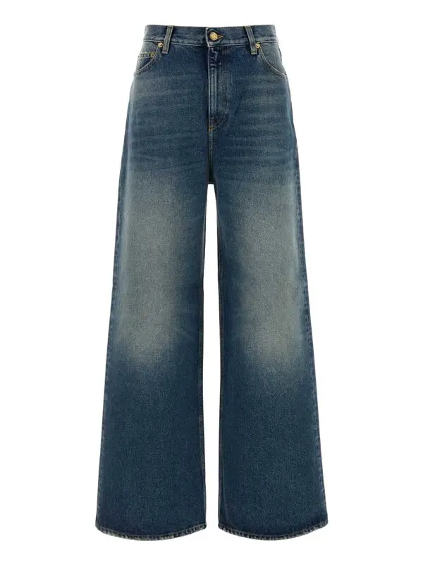 GOLDEN GOOSE Melody Boyfriend Jeans - Blue