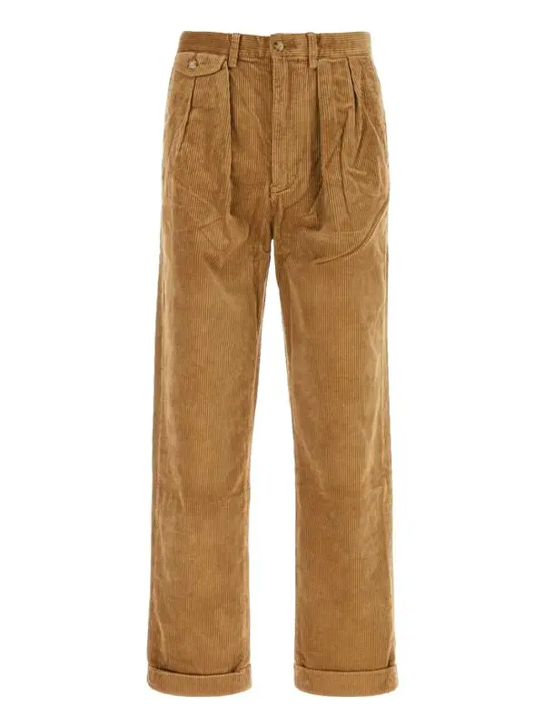 Polo Ralph Lauren Corduroy Tailored Trousers - Camel