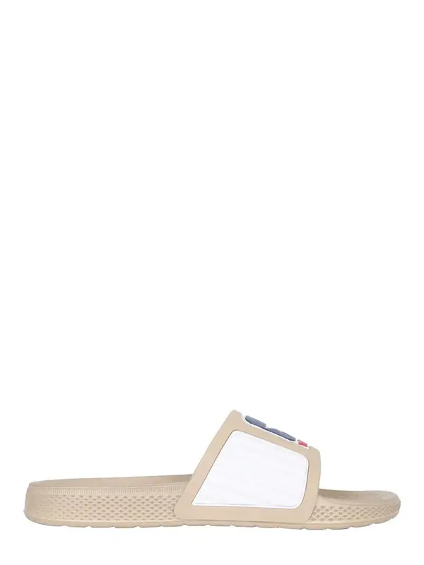 TELFAR X CONVERSE Fashionable Rubber Slide Sandals 3 Cm Sole - Beige