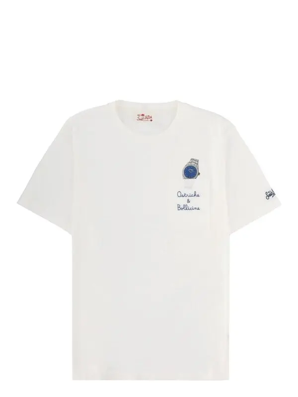 MC2 SAINT BARTH Casual T-shirt Summer - White