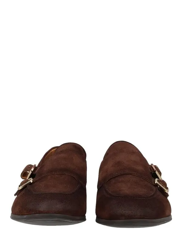 CORVARI Leather Loafers - Brown