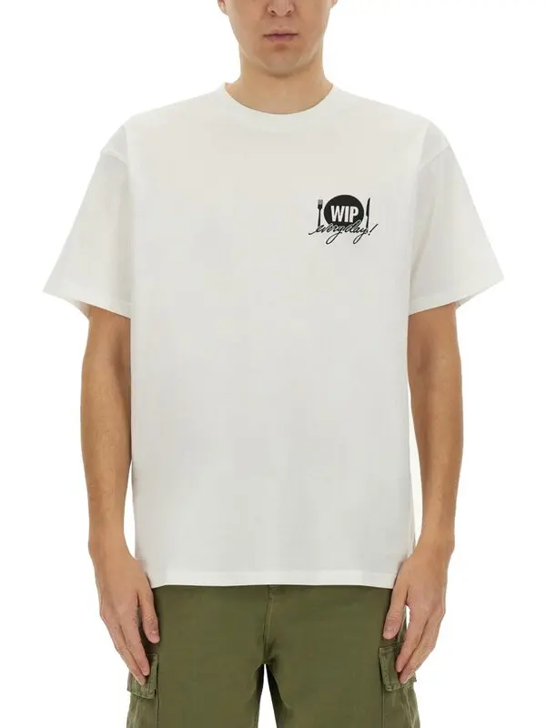 Carhartt Work In Progress Organic Cotton Catalogue T-shirt - White