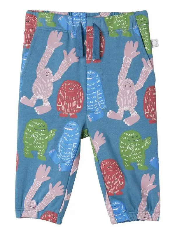 Stella McCartney Cotton Mini Trousers For All - Azure