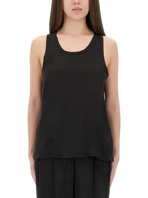 Michael Kors Relaxed Fit Tank Top - Black
