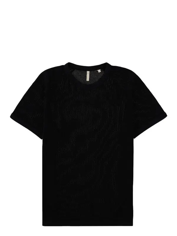 SUNFLOWER Graphic T-shirt For - Black