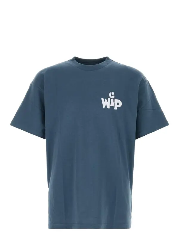 Carhartt Work In Progress Short-sleeve Cutout T-shirt - Blue