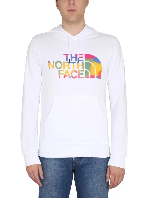 The North Face Drew Peak Mini Hoodie Sweatshirt - White