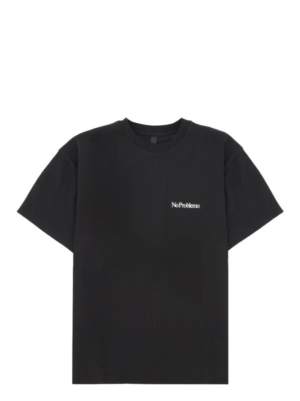 NO PROBLEMO Classic Cotton T-shirt For - Black