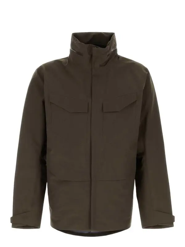 Veilance Nylon Field Windbreaker - Brown