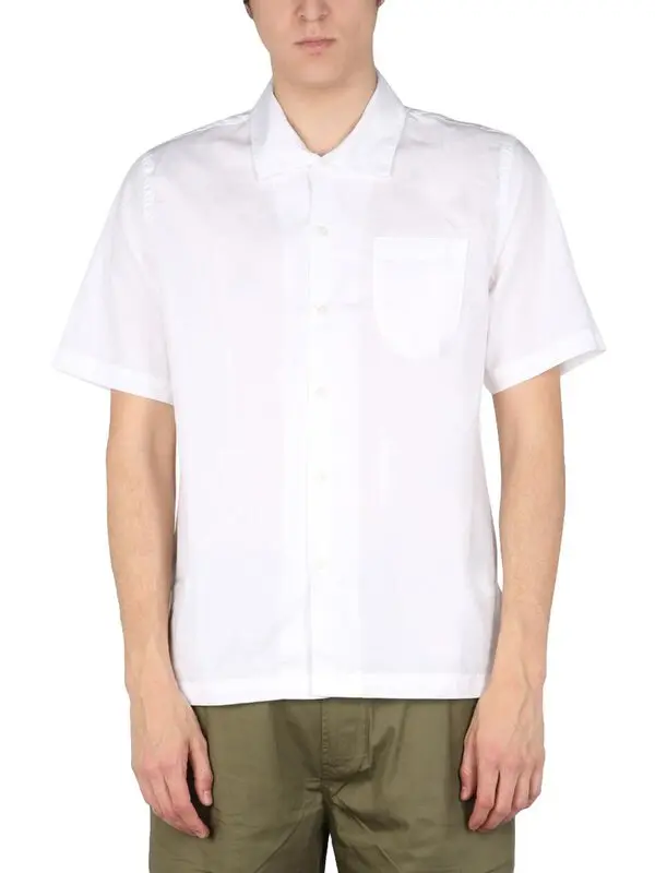 Universal Works Relaxed Fit Mini Shirt For - White