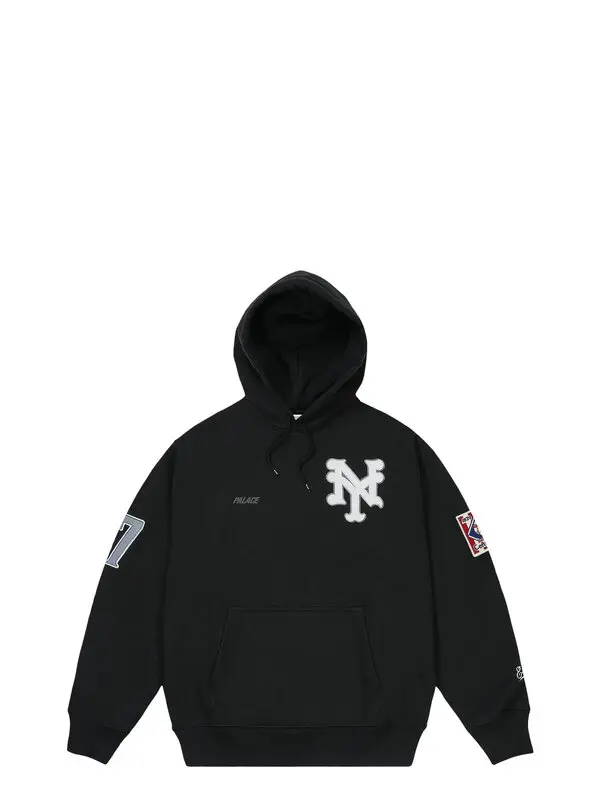 PALACE X Ebbets Field Flannels New York Cubans Hoodie - Black