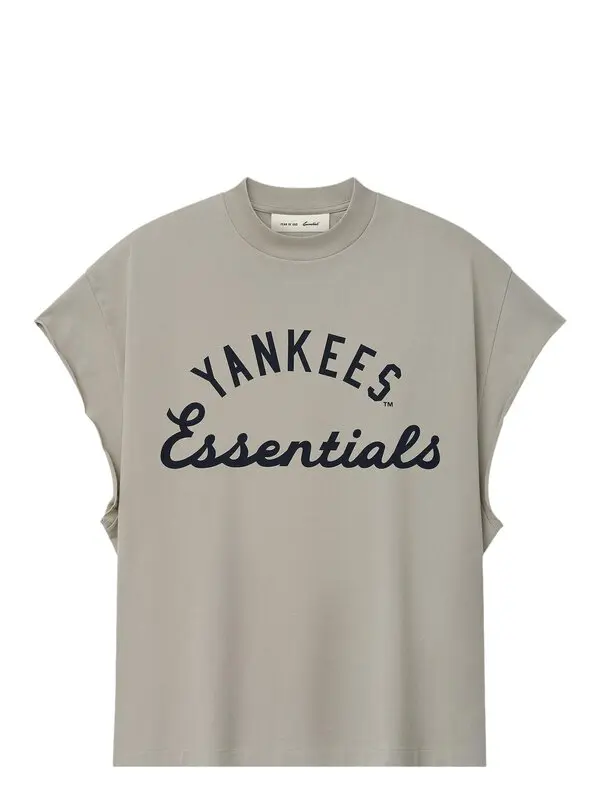 Fear Of God Yankees Graphic T-shirt - Grey