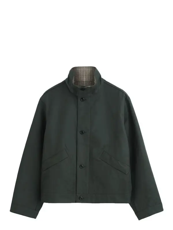 Cos Reversible Mock-neck Jacket - Green