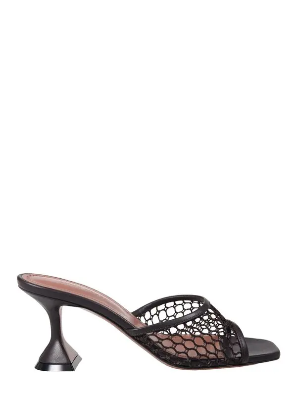 Amina Muaddi Heeled Sandals - Brown