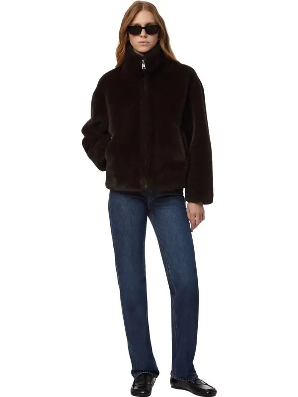 Apparis Brooks Coat - Espresso